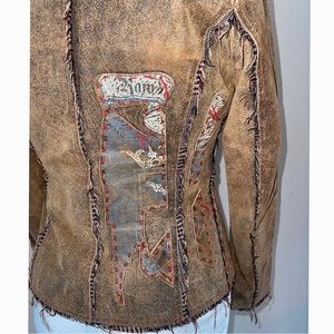 Raw 7 | Jackets & Coats | Raw 7 Leather Blazer | Poshmark